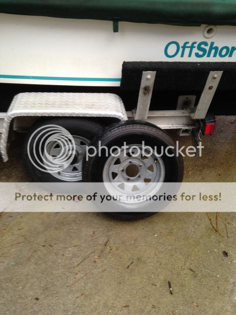 Painting trailer wheels | Dedicated To The Smallest Of Skiffs