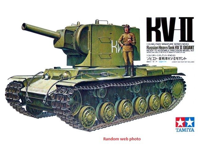 Tamiya 1/35th KV 2 - Work in Progress - Armour - Britmodeller.com